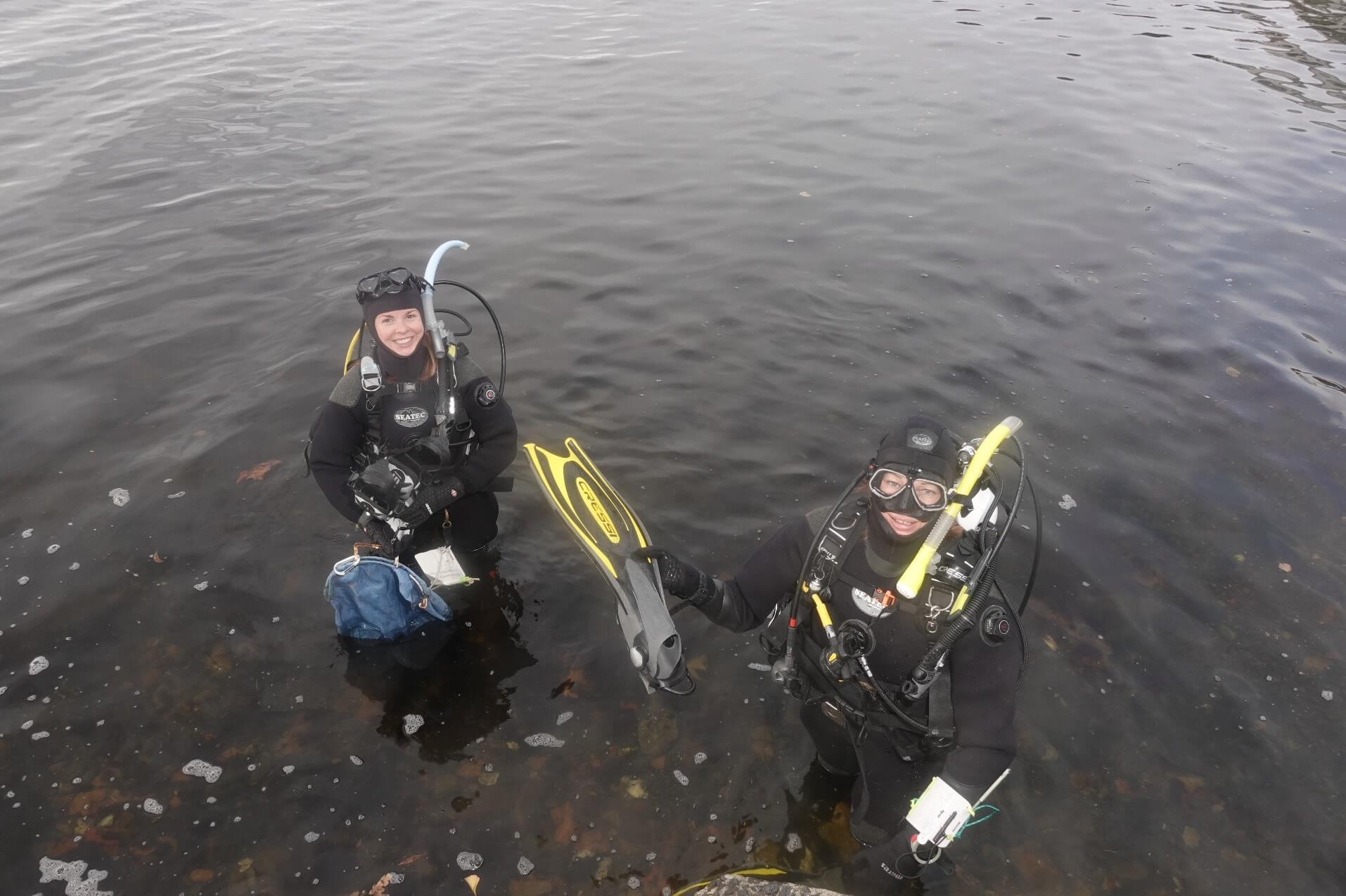 Handfish monitoring with Helen O'Neill (CSIRO) | Handfish Conservation ...